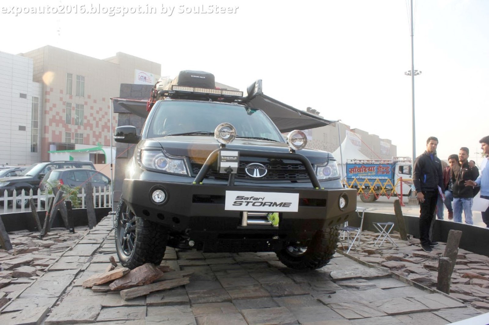 Auto Expo 2016 by SouLSteer: Modified for adventure, Tata Safari Storme ...