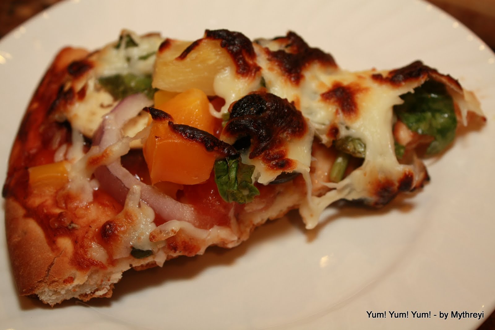 Yum! Yum! Yum!: True Veggie Lover's Pizza - Step by Step