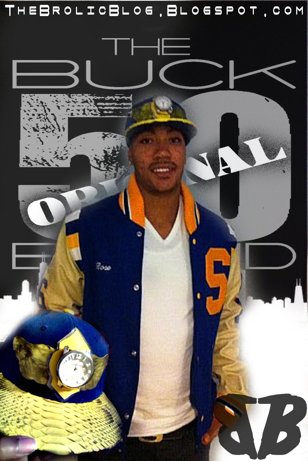 TheBrolicBlog: D. ROSE WEARING A BUCK 50 BRAND WING DING HAT