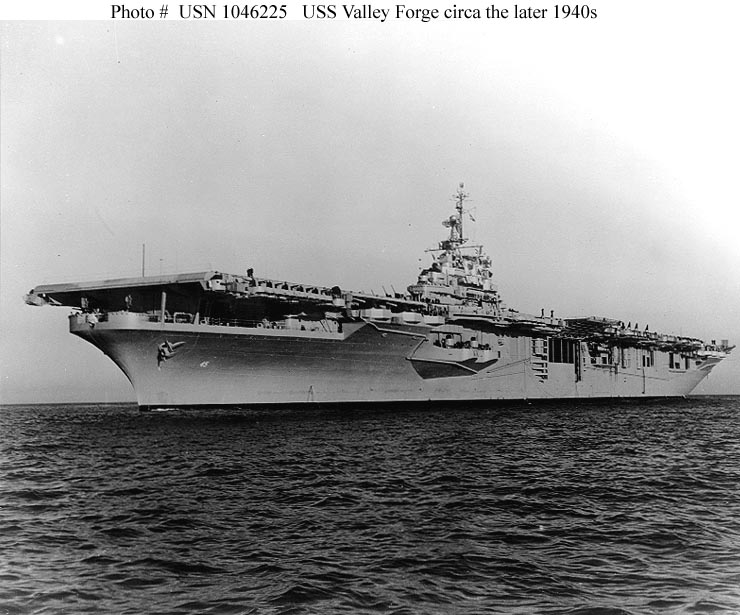 Naval Warfare: USS Valley Forge (CV-45, CVA-45, CVS-45, LPH-8)