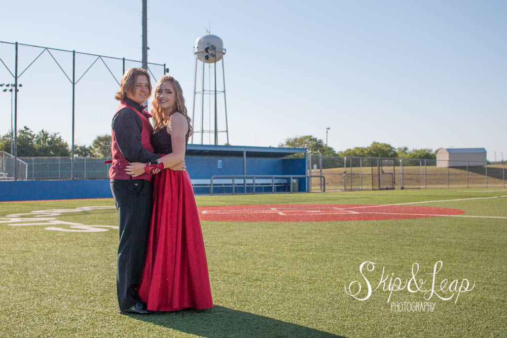 Step Skip Leap: Prom Baseball Session