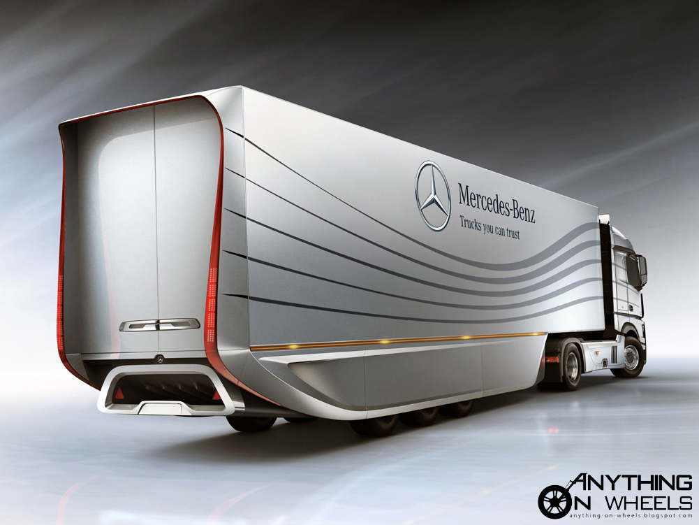 ANYTHING ON WHEELS: Cool Concepts #3 - Mercedes-Benz Aero Trailer