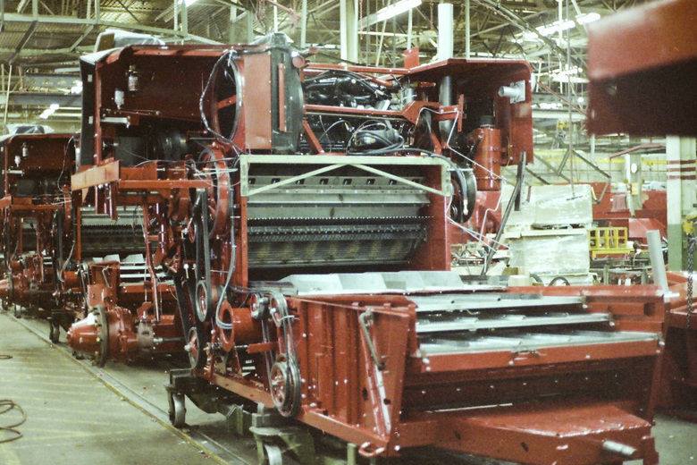 Towns and Nature: Brantford, ON: Massey-Ferguson Combine Plant