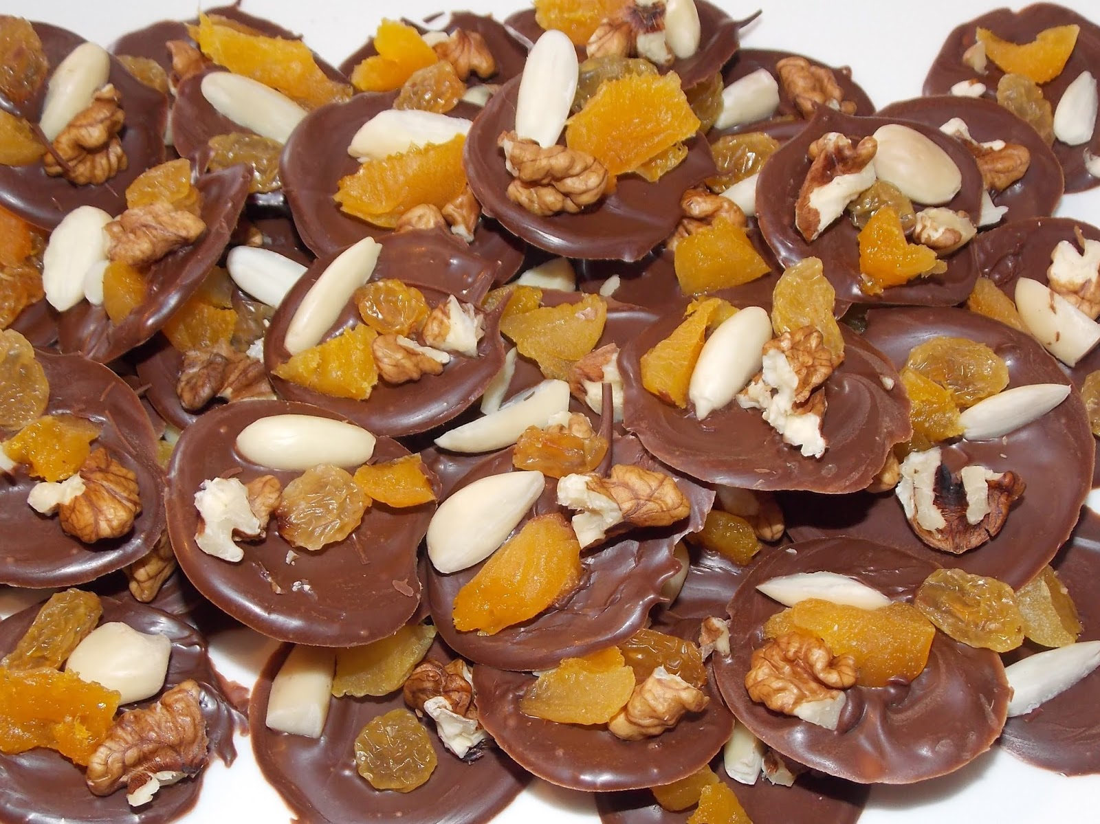 MENDIANTS CHOCOLAT AU LAIT