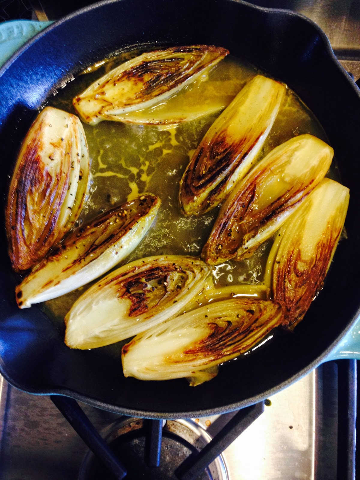 Boomerang Kitchen: Braised Belgian Endives