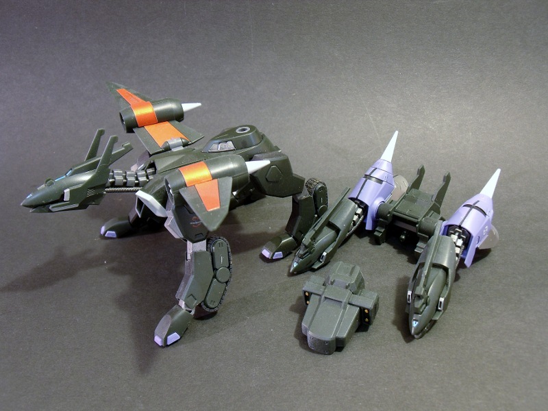 Ryc03's Toy Cabinets: Bandai HG 1/144 Kerberos BuCUE Hound review