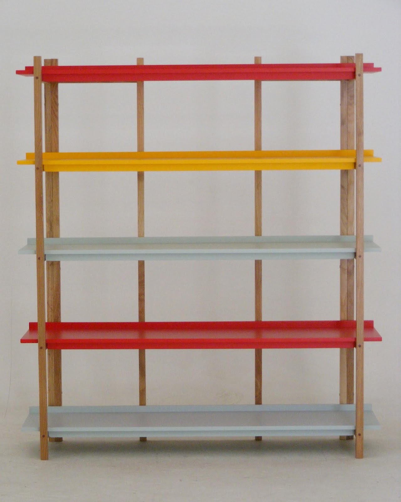 VAMP FURNITURE: A multi-coloured shelf made by Vamp_30 November 2018