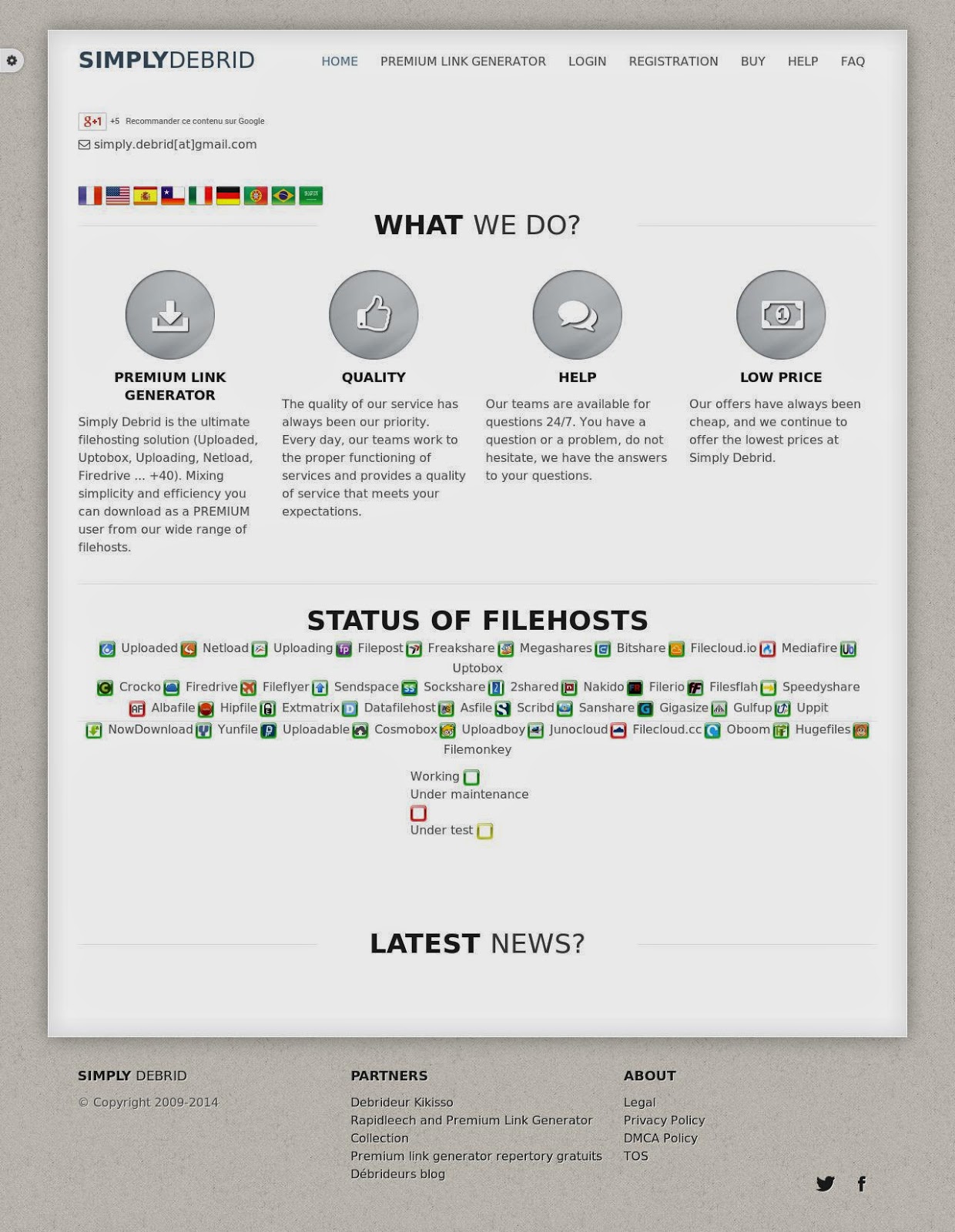 Premium link generator - pertecno