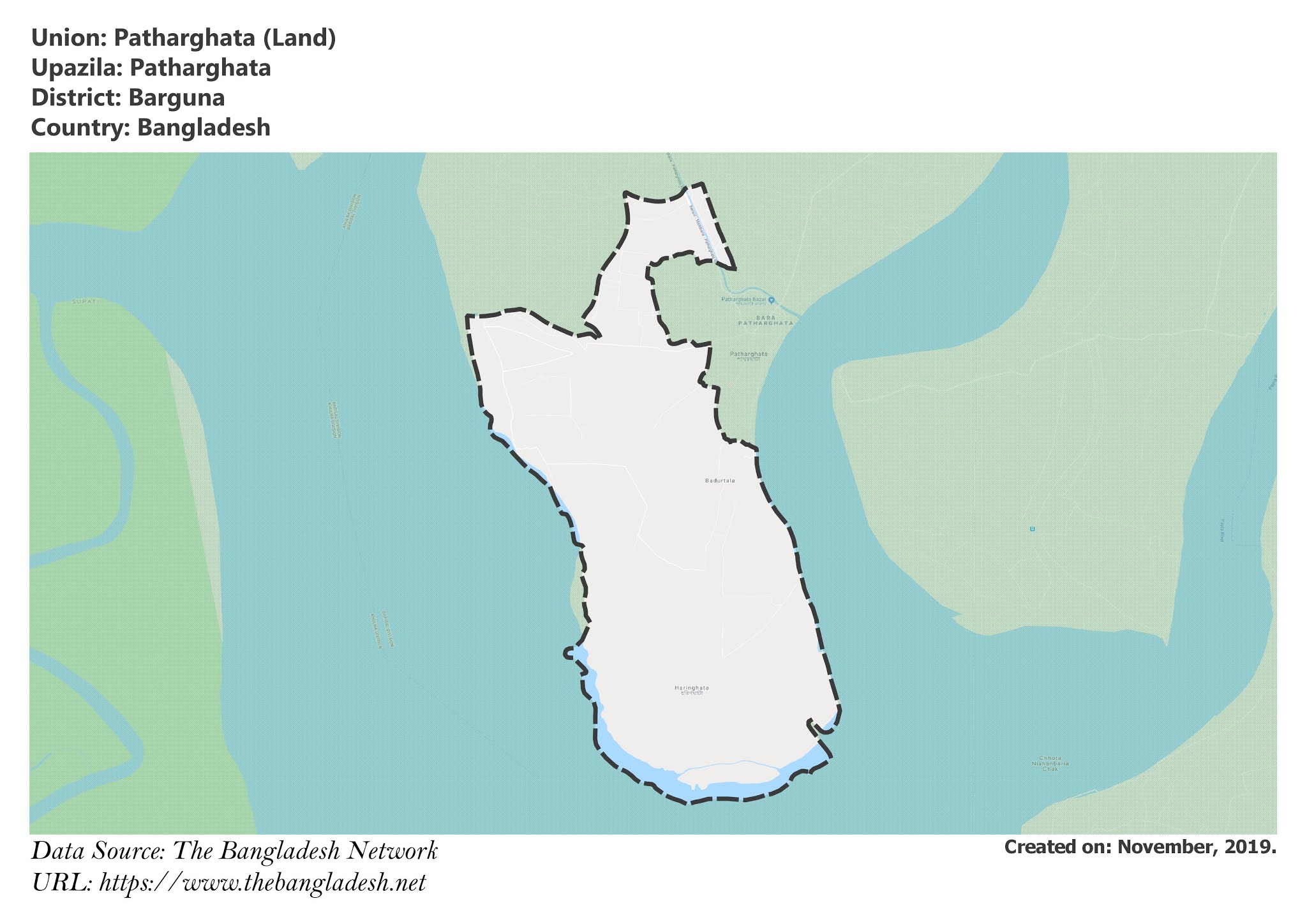 Patharghata Union, Barguna