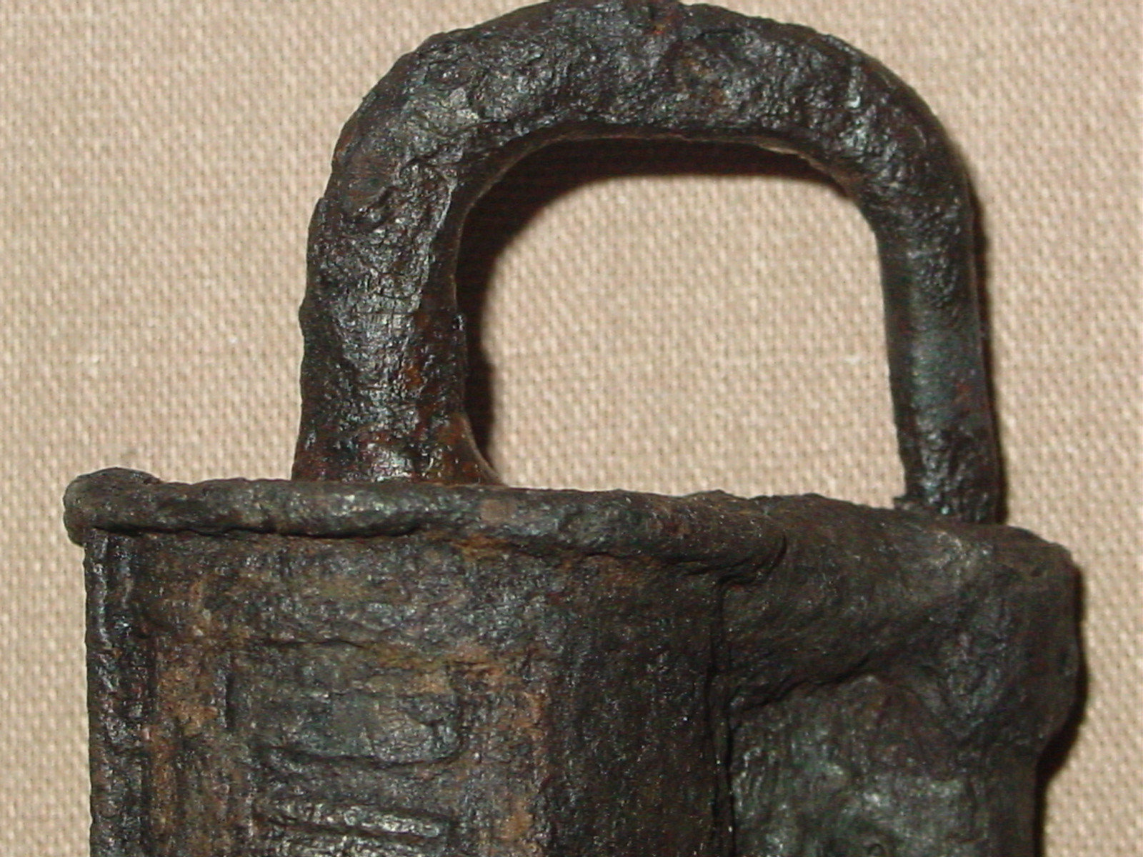 Candados Antiguos y Viejos: Viking Iron Copper padlock