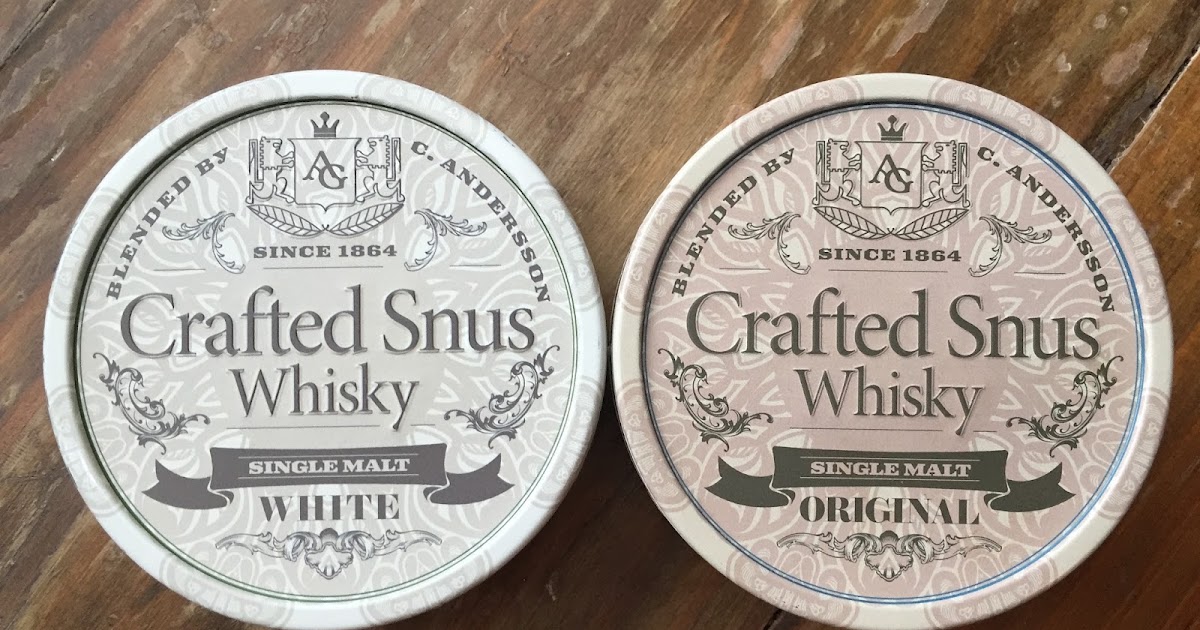 Crafted Snus: Whisky (Old Reviews). 30 October 2015.