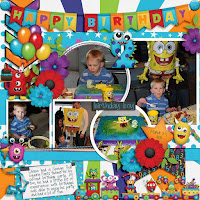 BoomersGirl Designs: "Monster Bash" - Fun New Birthday / Party Themed Kit!
