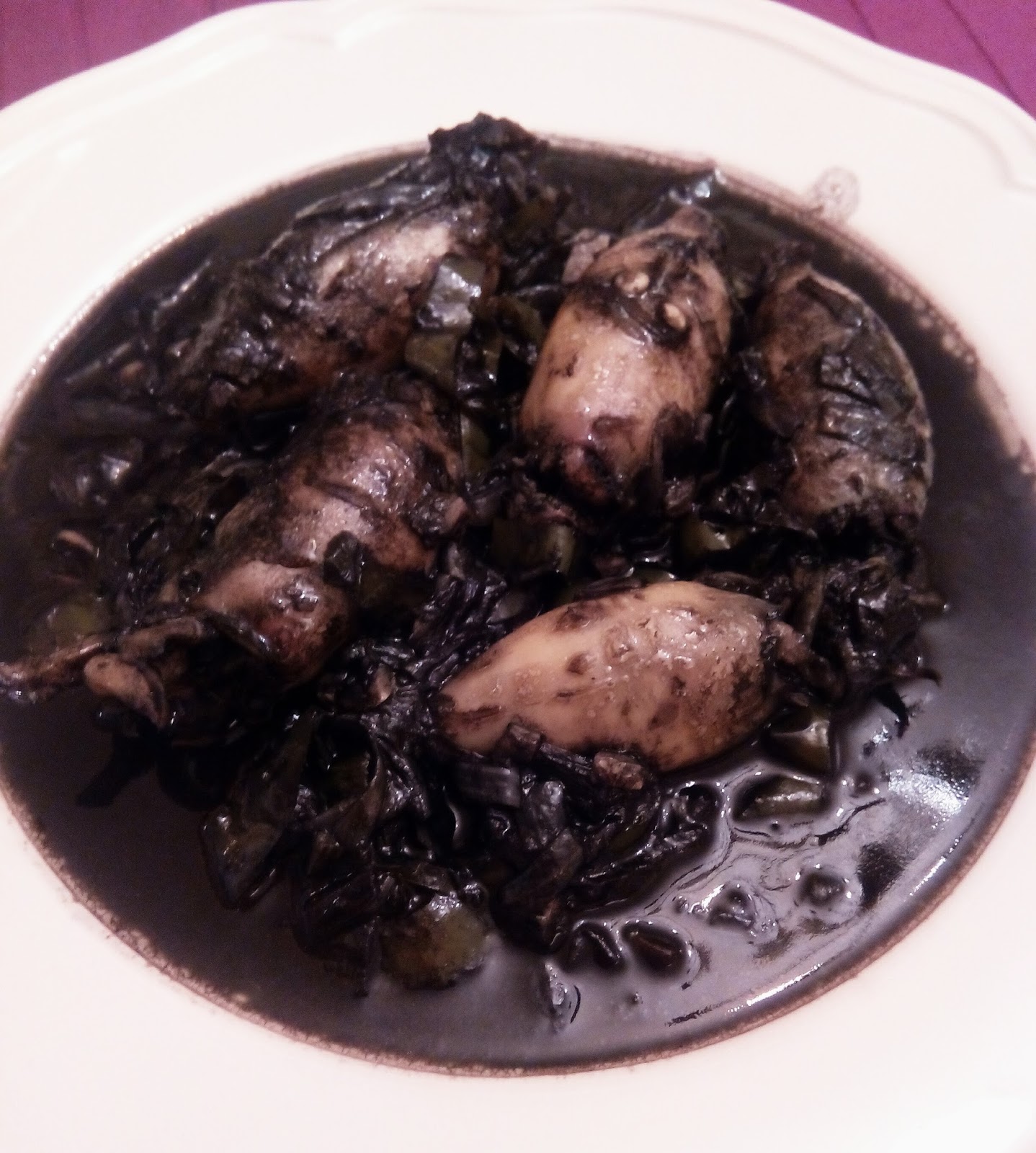 El Piquito de Oro ____: Chipirones en su tinta