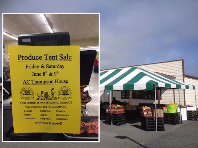 AC Produce Tent Sale Friday and Saturday! - P.O.W. Report