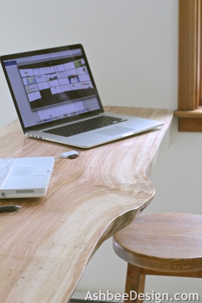 Ashbee Design: DIY Live Edge Desk