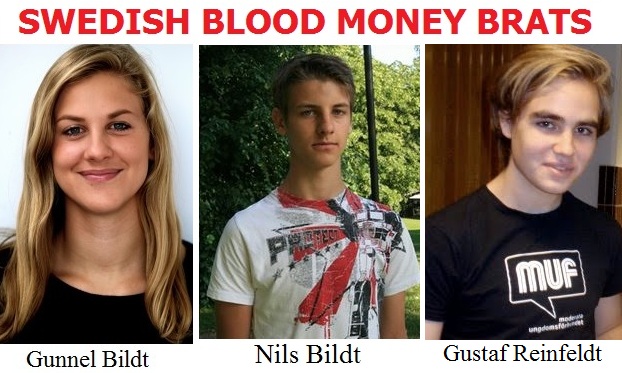 GUNNEL BILDT - NILS BILDT - GUSTAF BILDT - CARL BILDT - CORAZZA KURAC MOJ