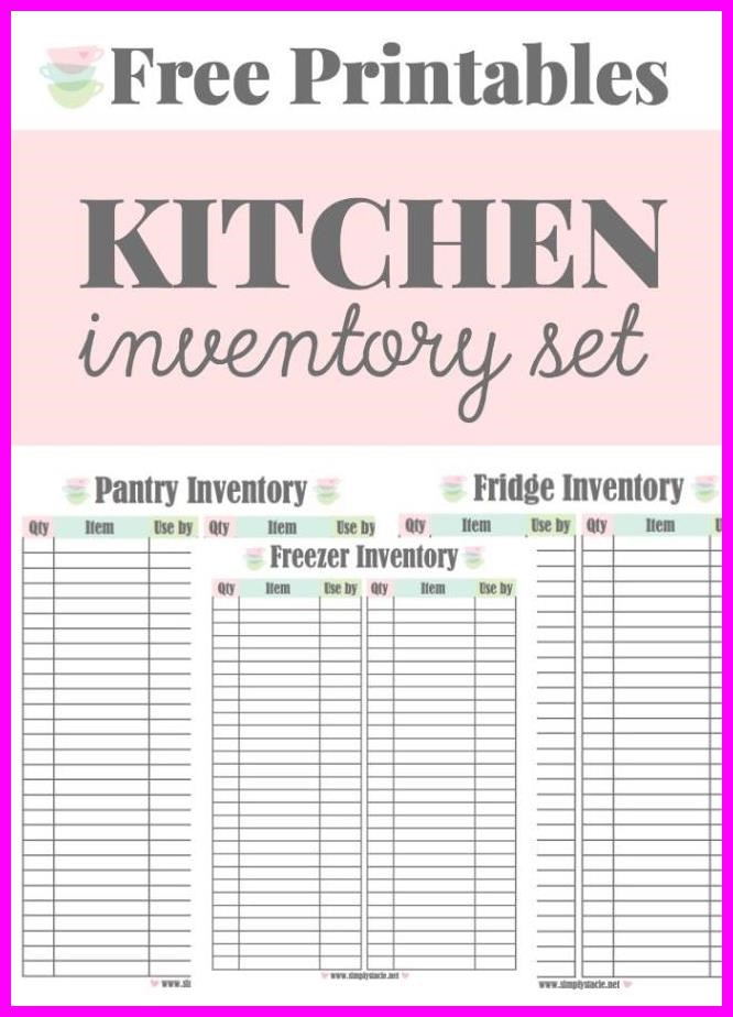 16 Kitchen Stock Control Sheet - T6IZ GORDON WILKINS'S BLOG