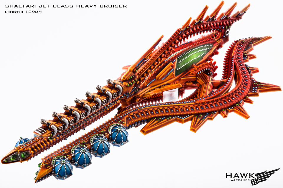 Dropfleet Commander: More Shaltari Painted Ships - Faeit 212