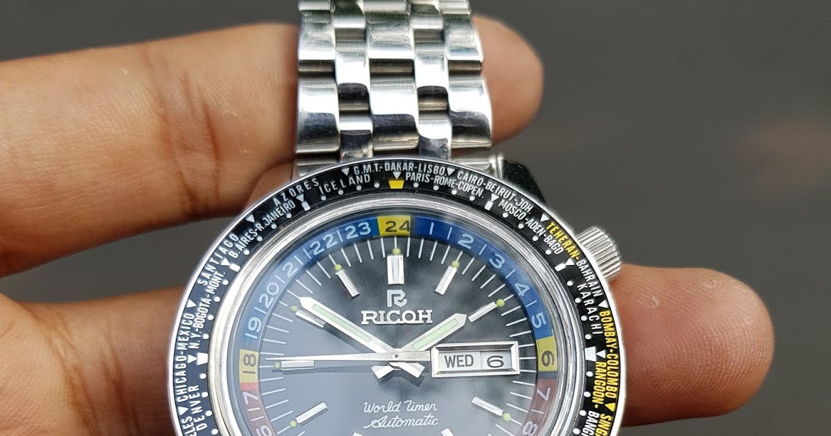 One Arloji: Ricoh World Timer Automatic Sold