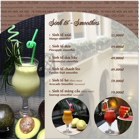 Các mẫu menu cafe đẹp nhất hiện nay