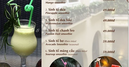 Các mẫu menu cafe đẹp nhất hiện nay