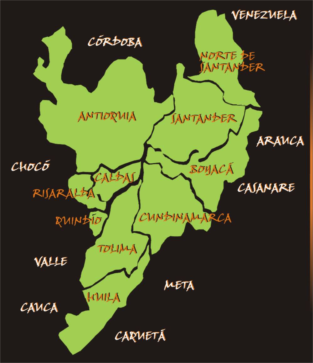 AMA LO BELLO DE COLOMBIA: Región Andina y Pacífica