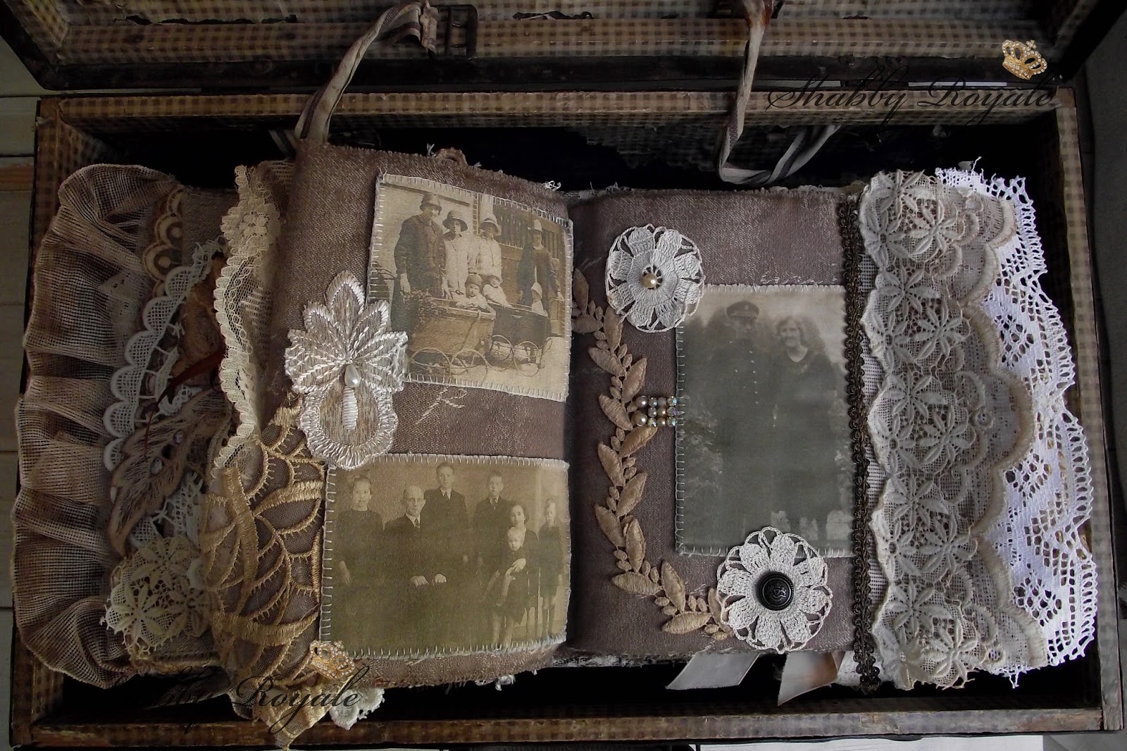 Shabby Royale: Finished Sepia Album