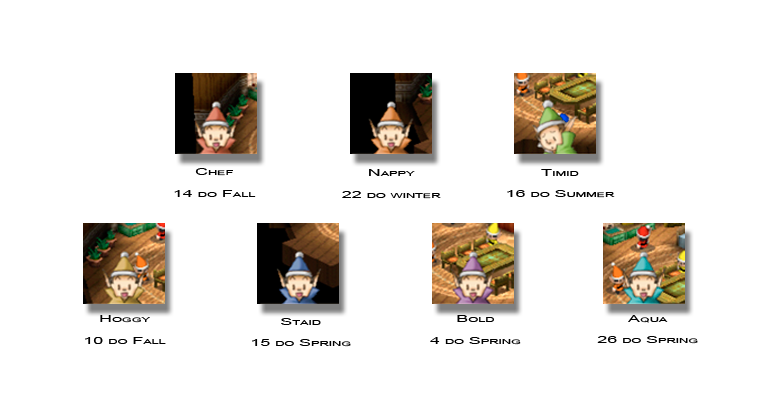 Harvest Sprites - Harvest Moon Brasil