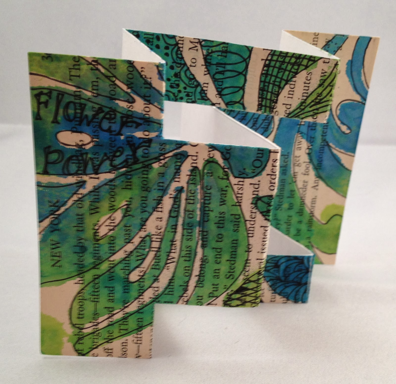 Mail me some art: Tri-fold ATCs part 2