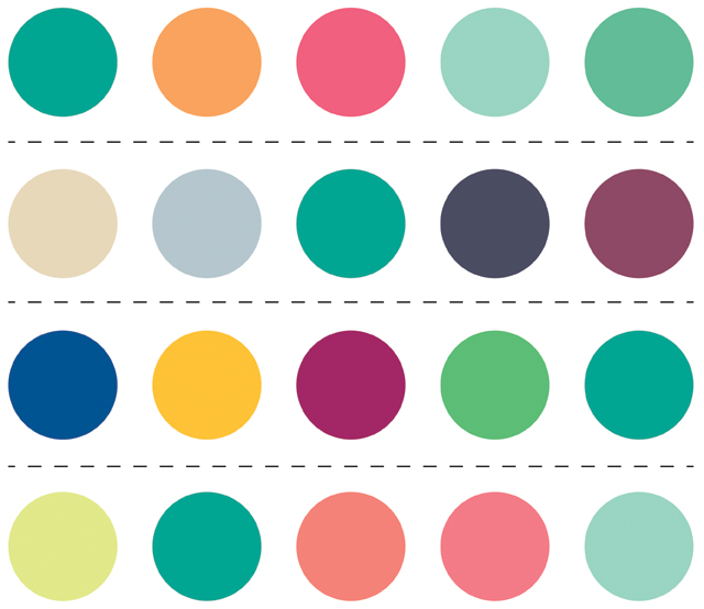 Rosie Simons Graphic and Surface Design: Colour of the Week: Persian Green