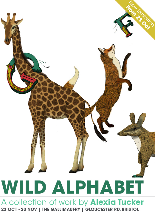 Drawn in Bristol: Upcoming Exhibition: Wild Alphabet