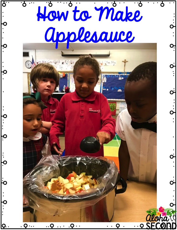 Aloha to Second: How to Writing with Applesauce