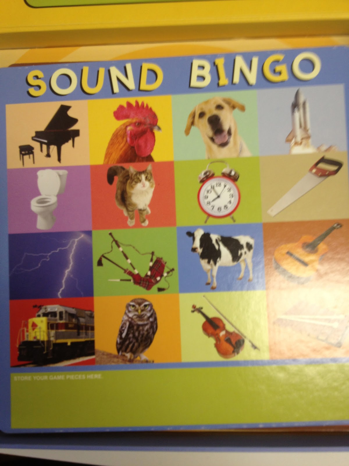 Autism Tank: Sound Bingo
