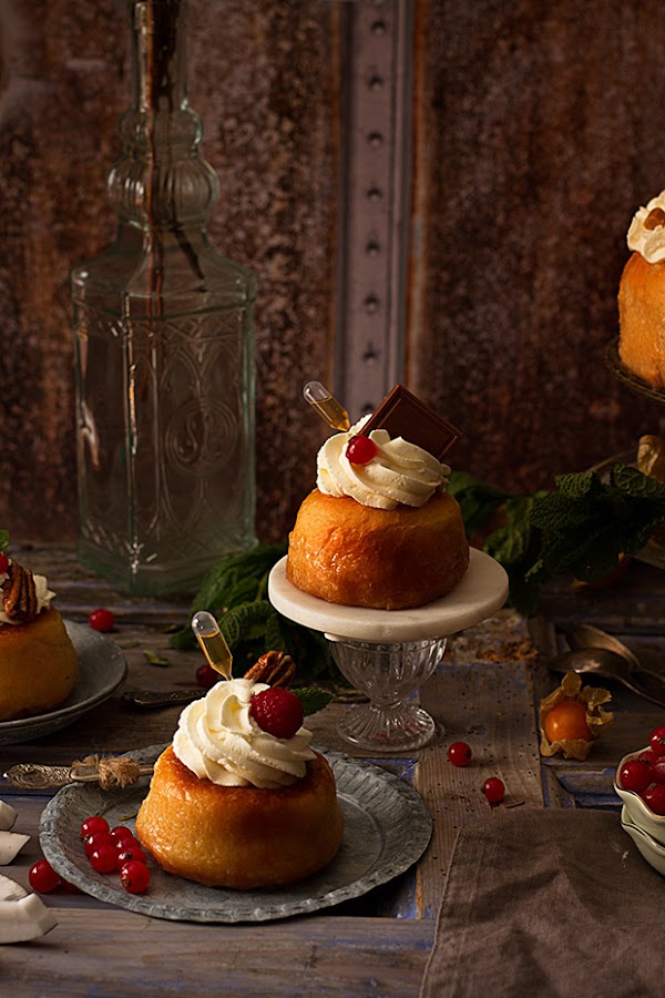 Babá al Ron - Savarín. La Auténtica Receta | Cocina