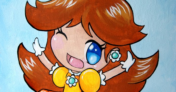 Quirky Artist Loft: Princess Daisy Chibi