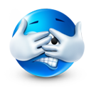Emoticons Azul em png