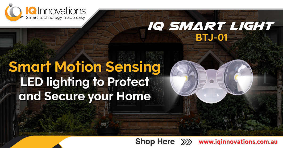Motion Sensing IQ Smart Light BTJ-01 by IQ Innovations