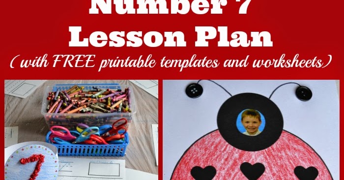 East Coast Mommy: Number Crafts {Number SEVEN}... Lovely Love Bug