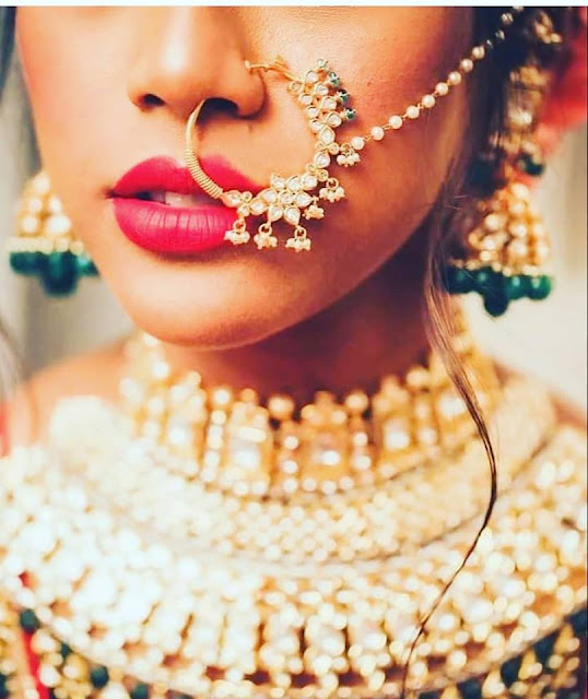Different Types Of Nath | Nose Ring - Mehndi Design | Fashion | Beauty ...