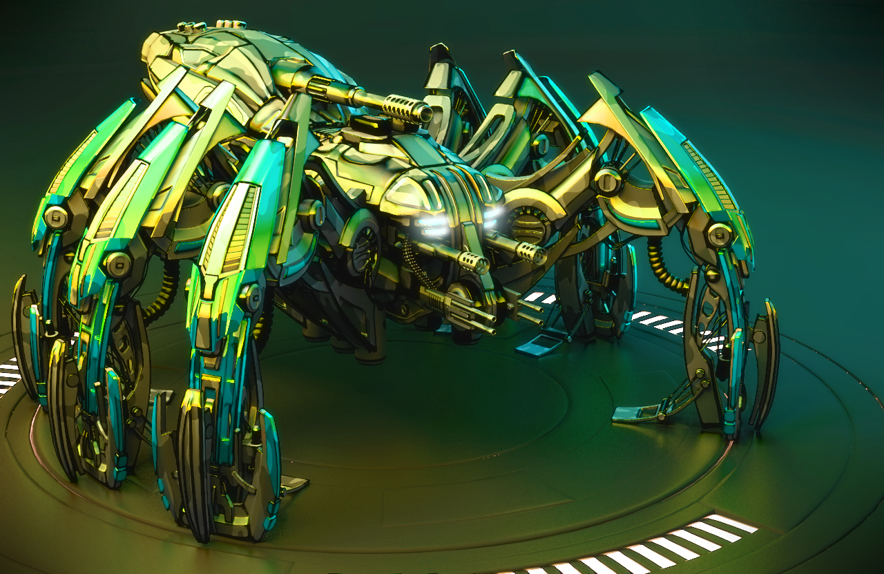 MillionthVector: Spider Bot