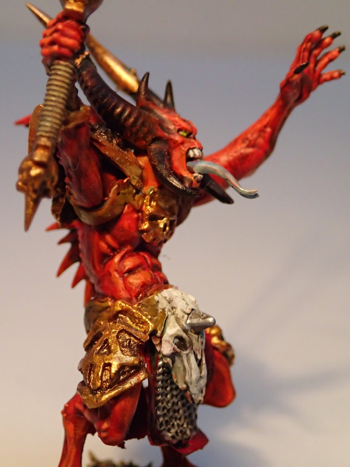 The Greater Army of Khorne: Converted Bloodletters with corrected ...