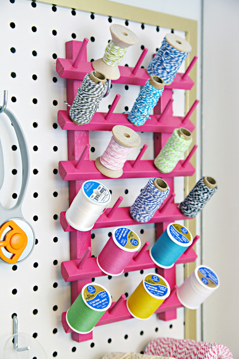 IHeart Organizing: The Easiest Pegboard Project Ever!
