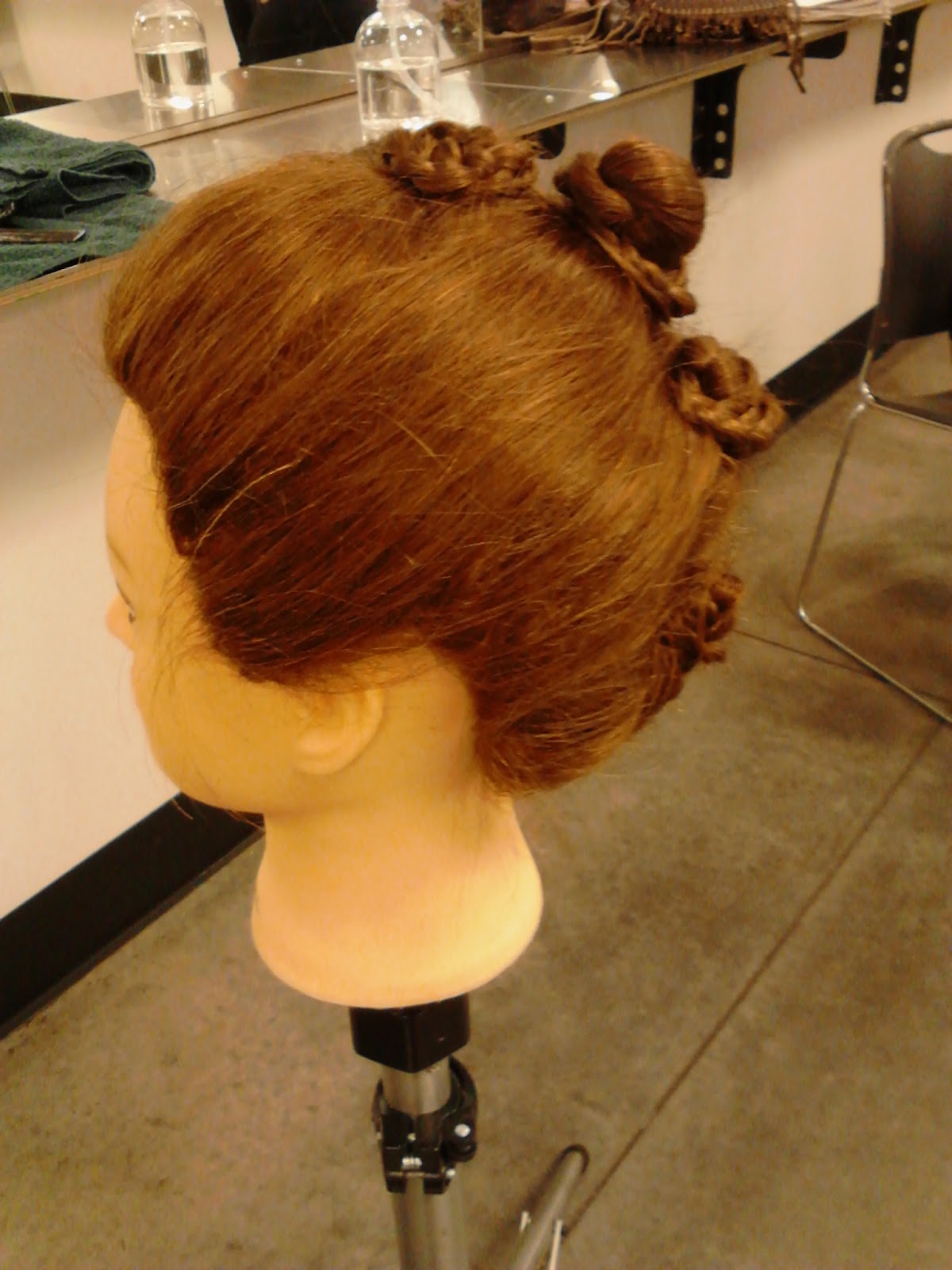 My Hair Journey: Day 8 Paul Mitchell (backcombing, hair structure, look ...