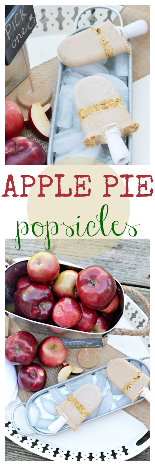 The Life of Jennifer Dawn: Apple Pie Popsicles