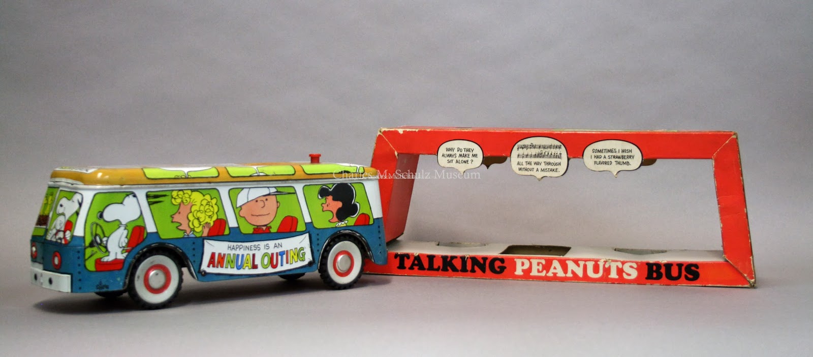 My dad: Vero's Inventions: Peanuts (talking) Bus