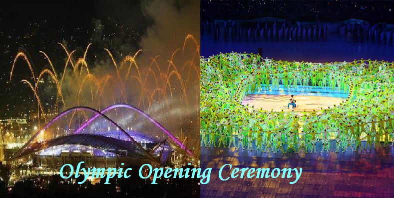 Olympic Opening Ceremony Tickets: Olympic Opening Ceremony WellCome Speech