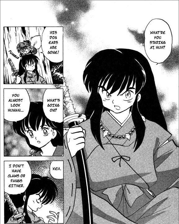 Manga Snark: Inuyasha Manga: 040 New Moon