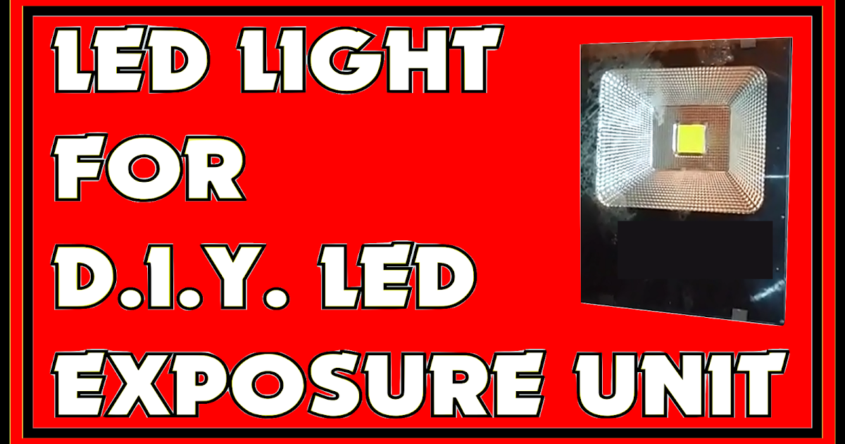 Silk Screen Printing At Home: DIY LED EXPOSURE UNIT