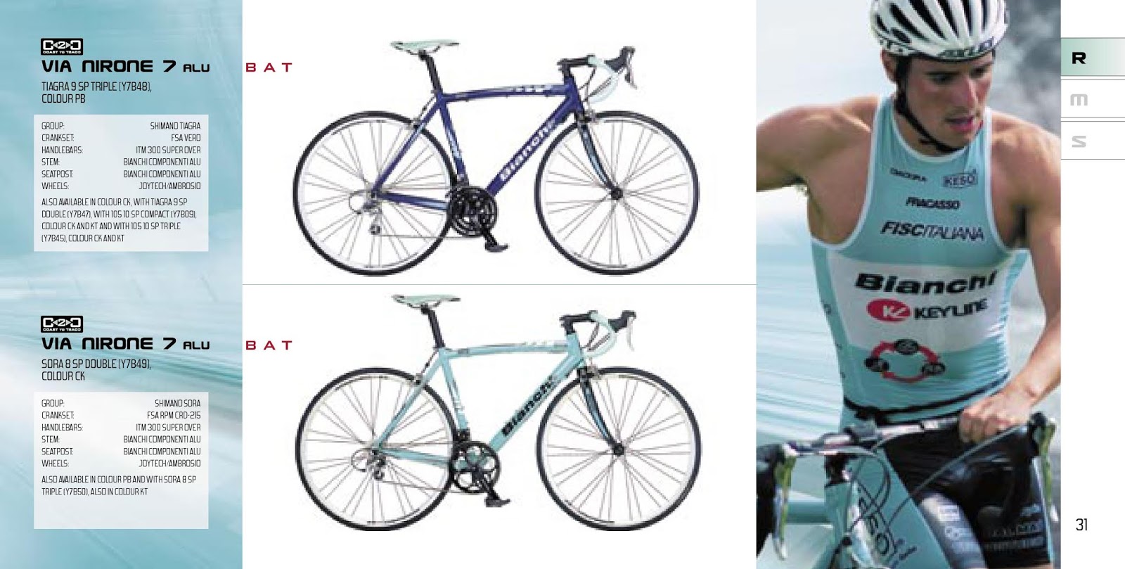 CATALOGUES BIANCHI: BIANCHI 2007