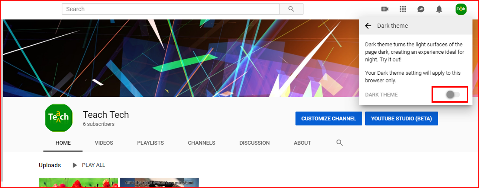 Unlimited Knowledge: How To Change YouTube Into Dark Mode On PC